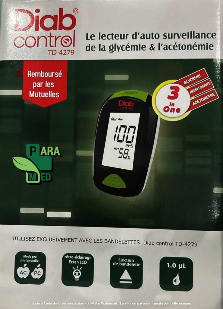 kit diab control - Para-Mediteranee Maroc